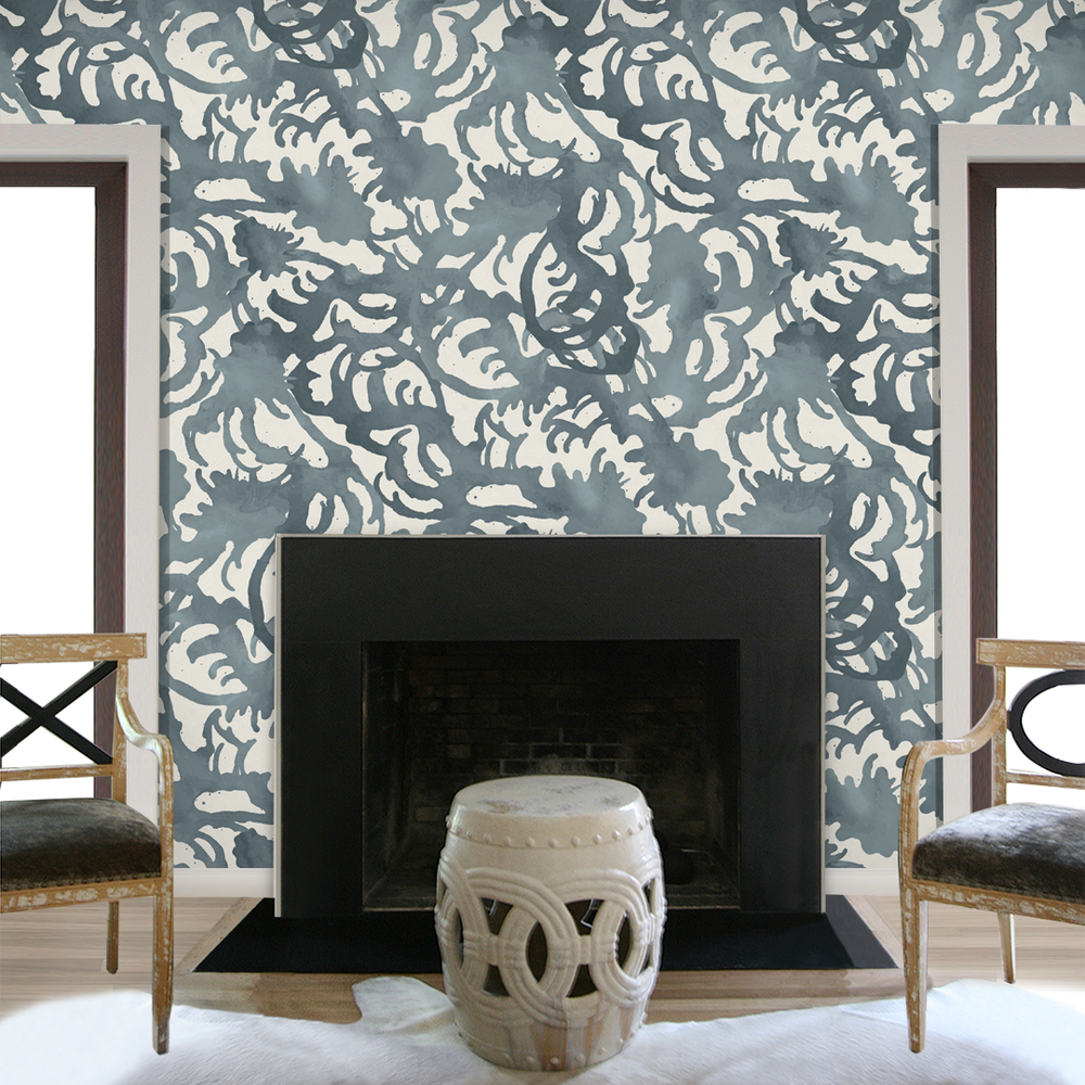 Lateral Link Tan Wallpaper