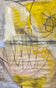 Blue and Saffron 1 Painting